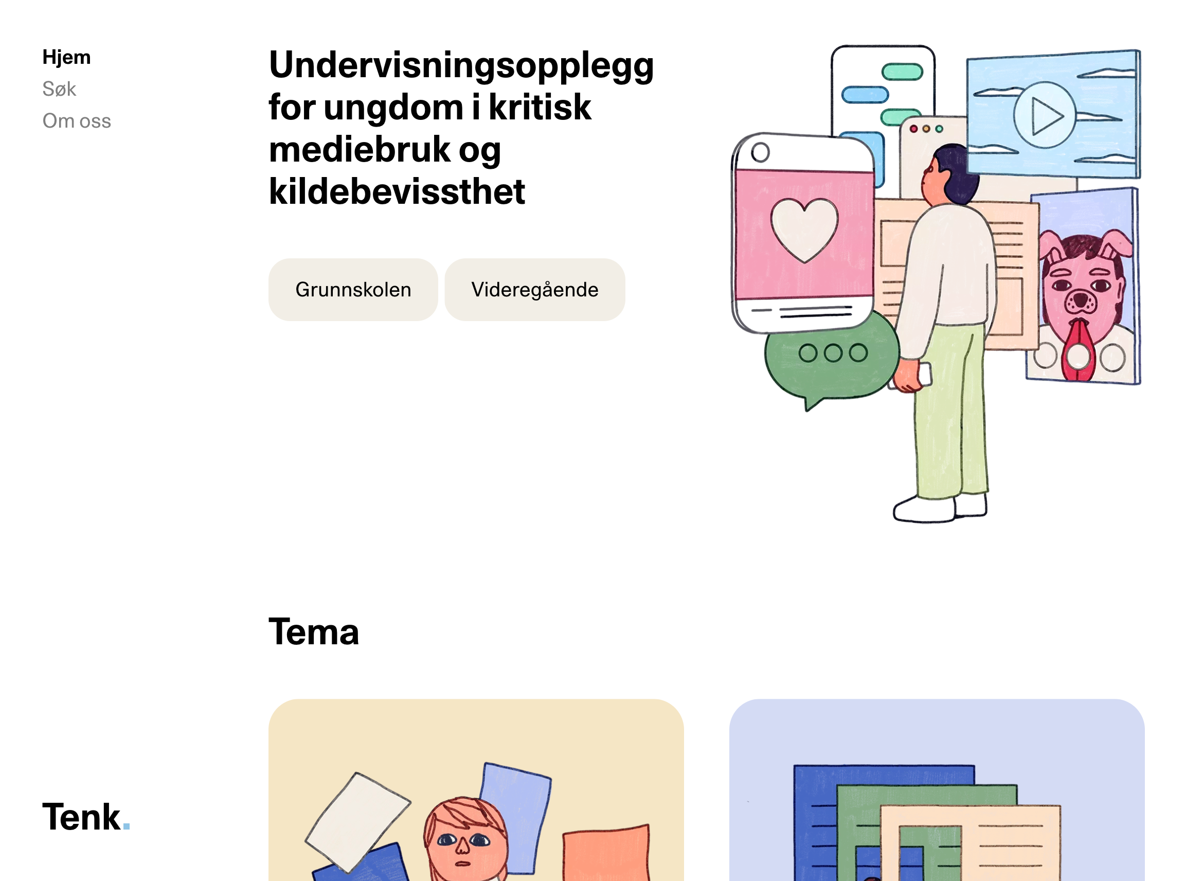 tenk.faktisk.no - made with Sanity.io