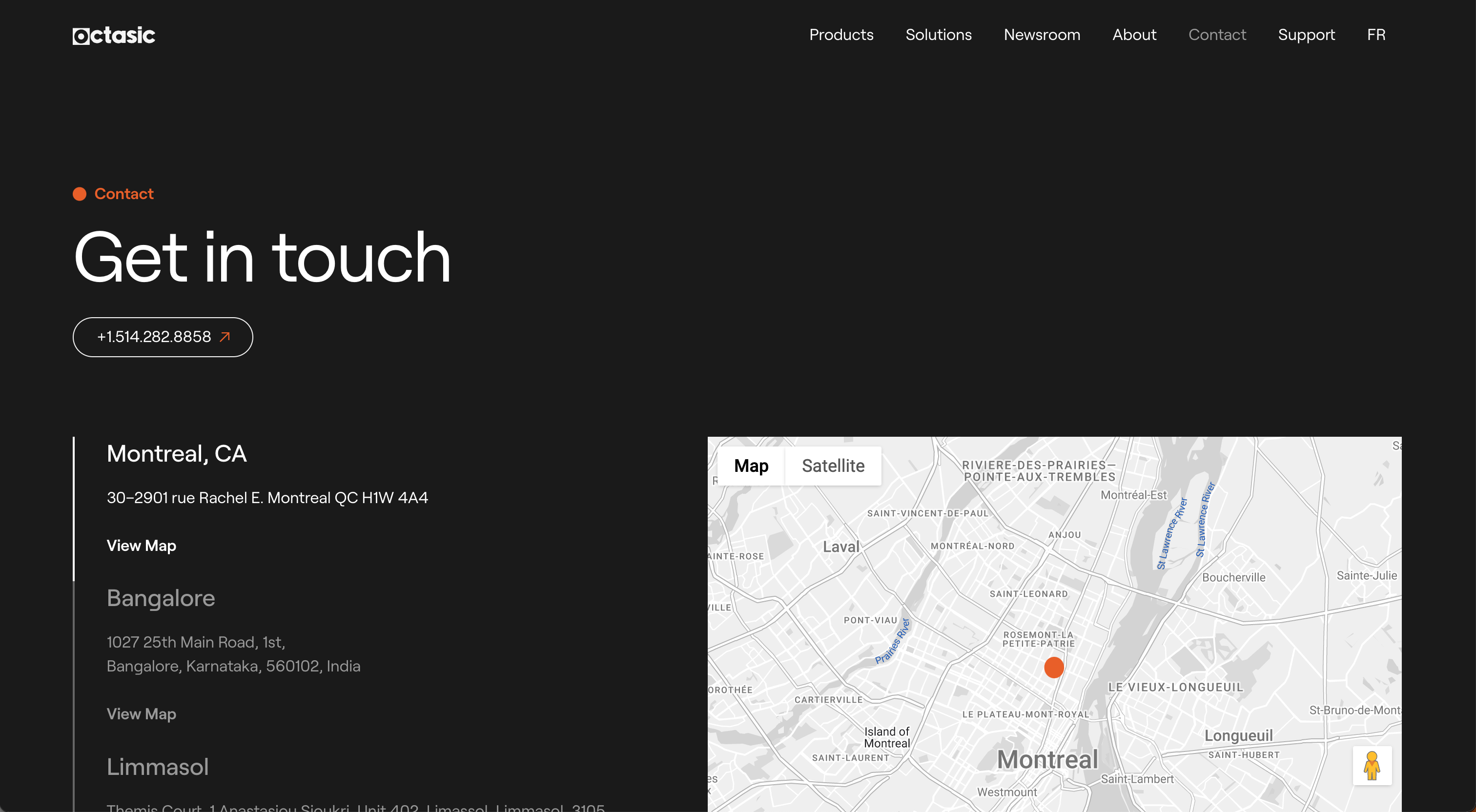 Octasic - made with Sanity.io