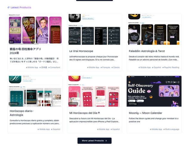 AstroDir (Astrology Directory) - made with Sanity.io