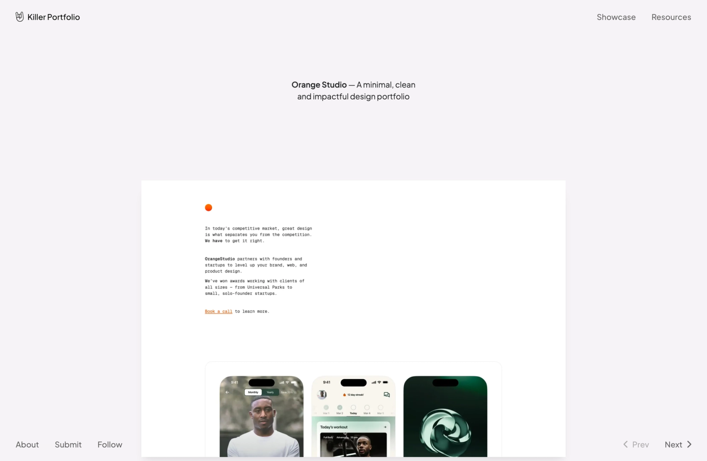 Killer Portfolio - made with Sanity.io