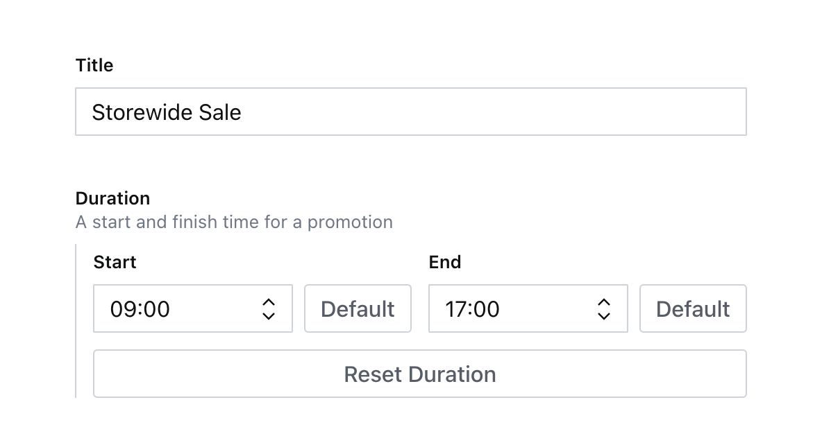 Create a time duration object field | Sanity.io guide