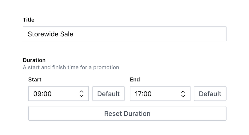 Create A Time Duration Object Field Guide