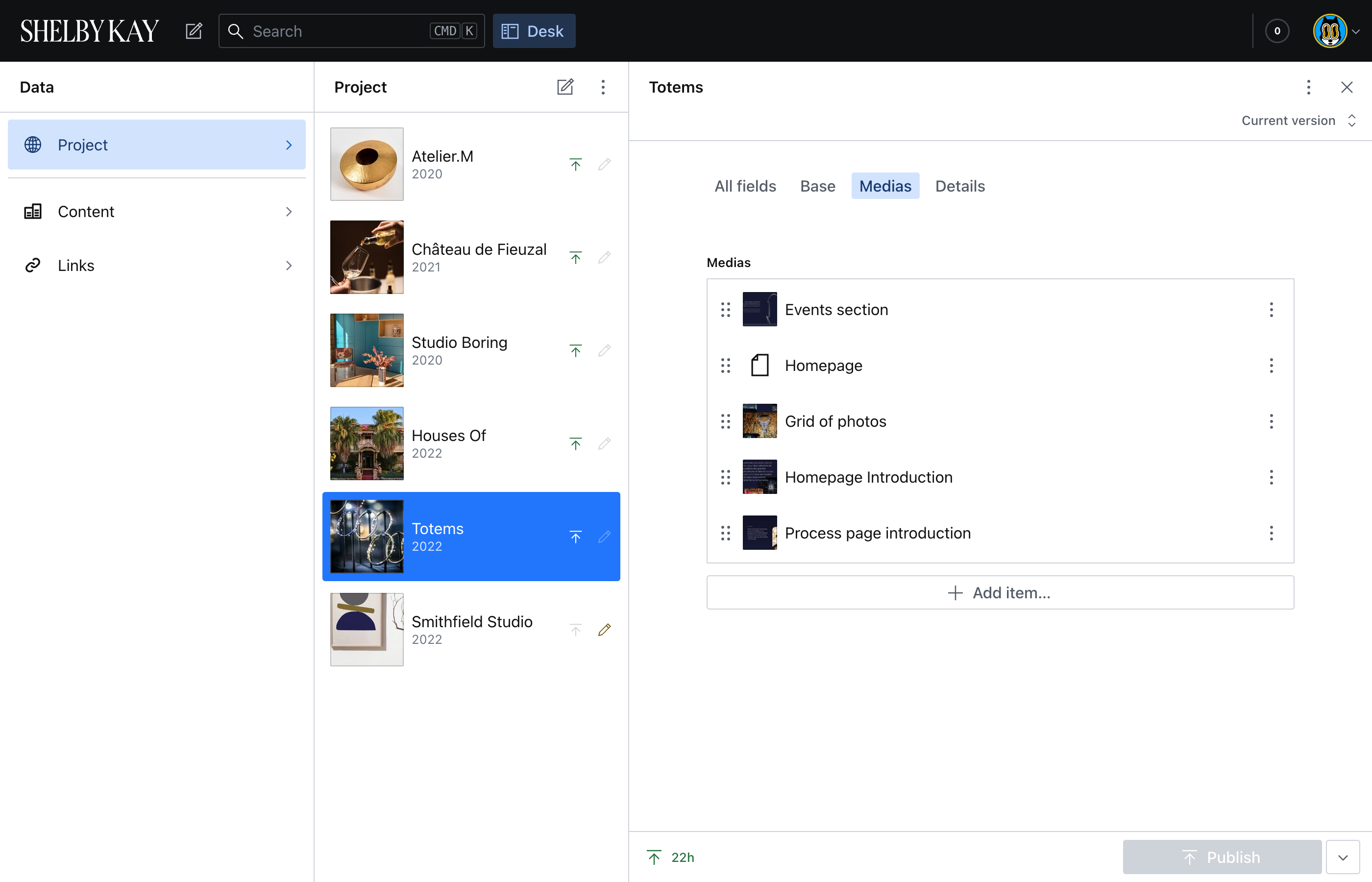 Shelby Kay - made with Sanity.io