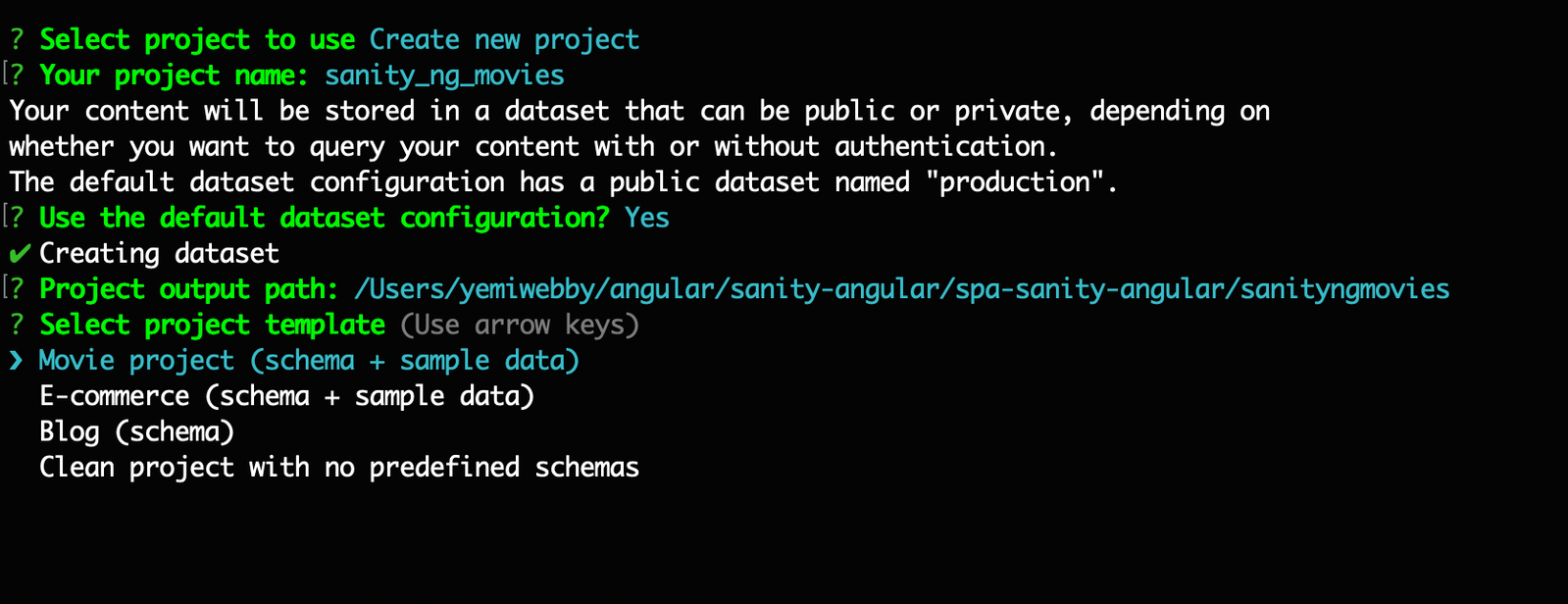 How to Create a Single Page Application with Angular | Sanity.io guide