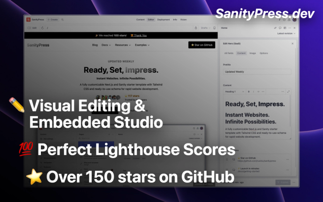 Sanity templates: get up and running in minutes