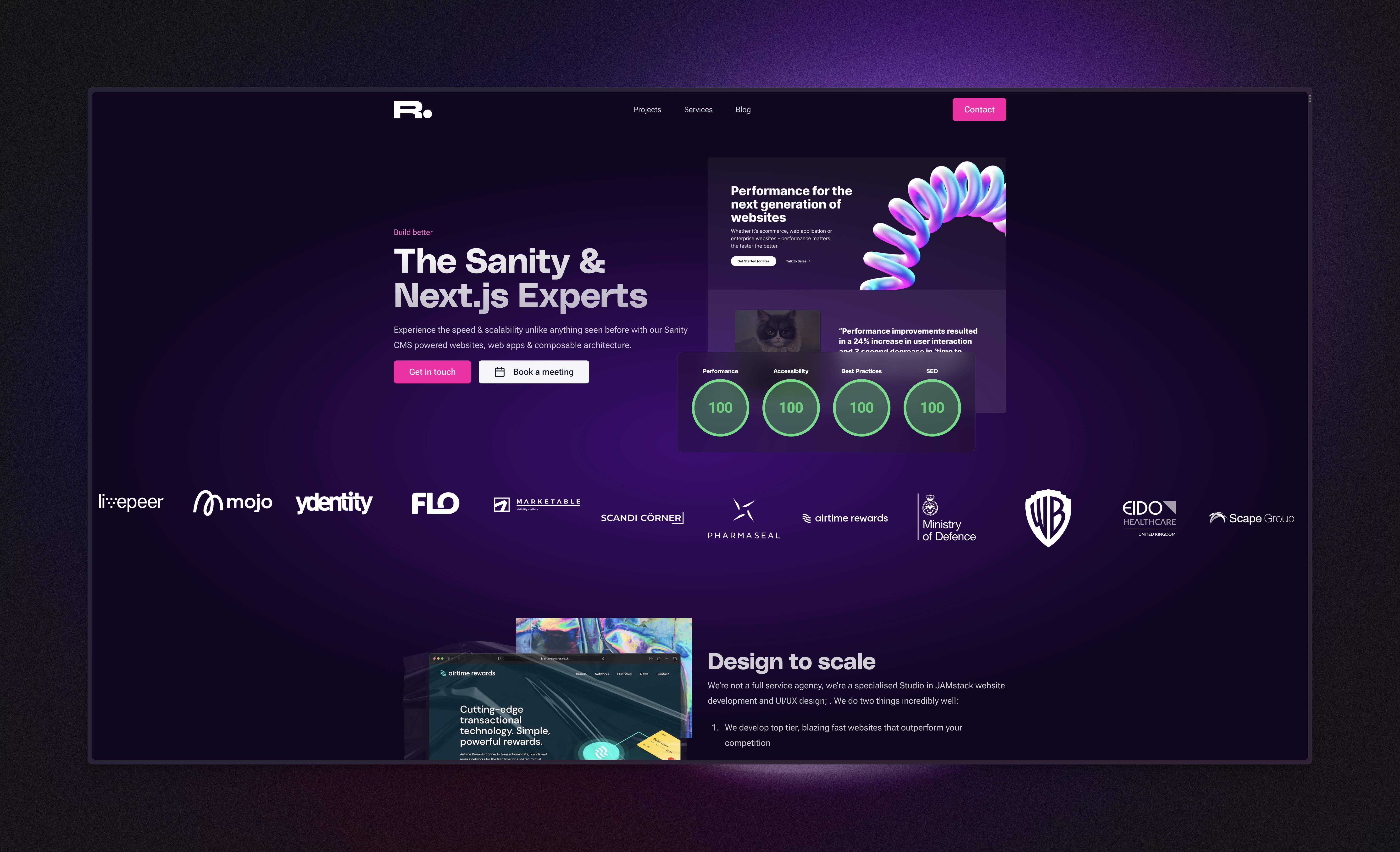 Roboto Studio - made with Sanity.io