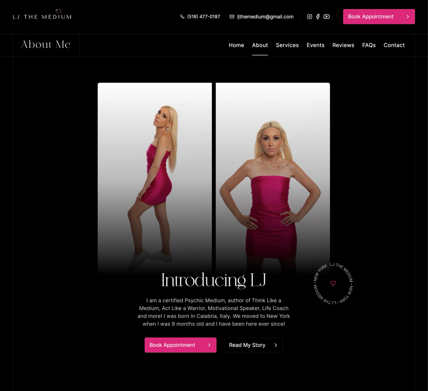 LJ The Medium - made with Sanity.io