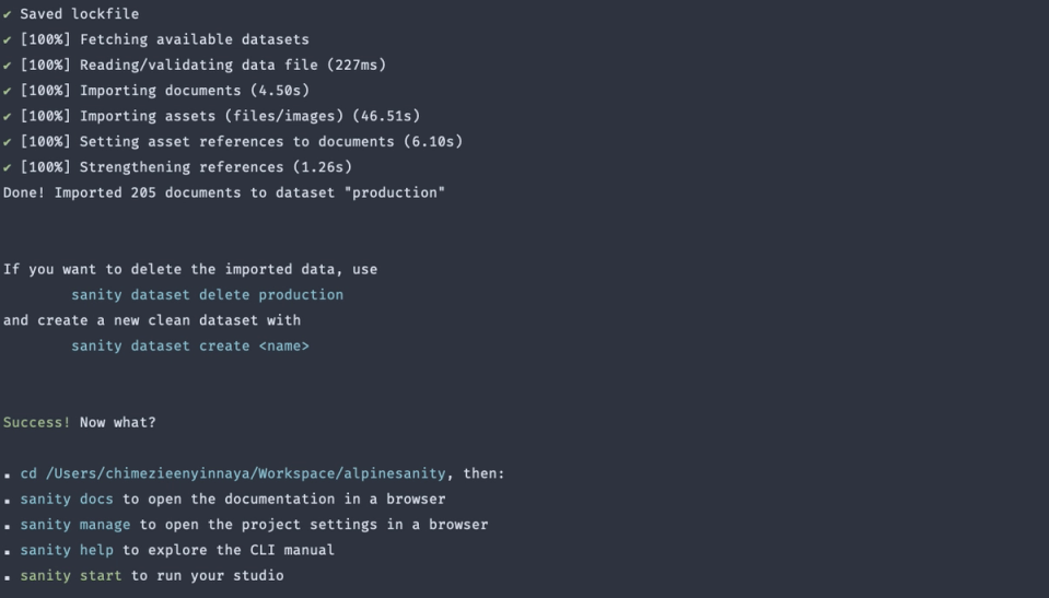 Add Alpine.js to your Node Application | Sanity.io guide