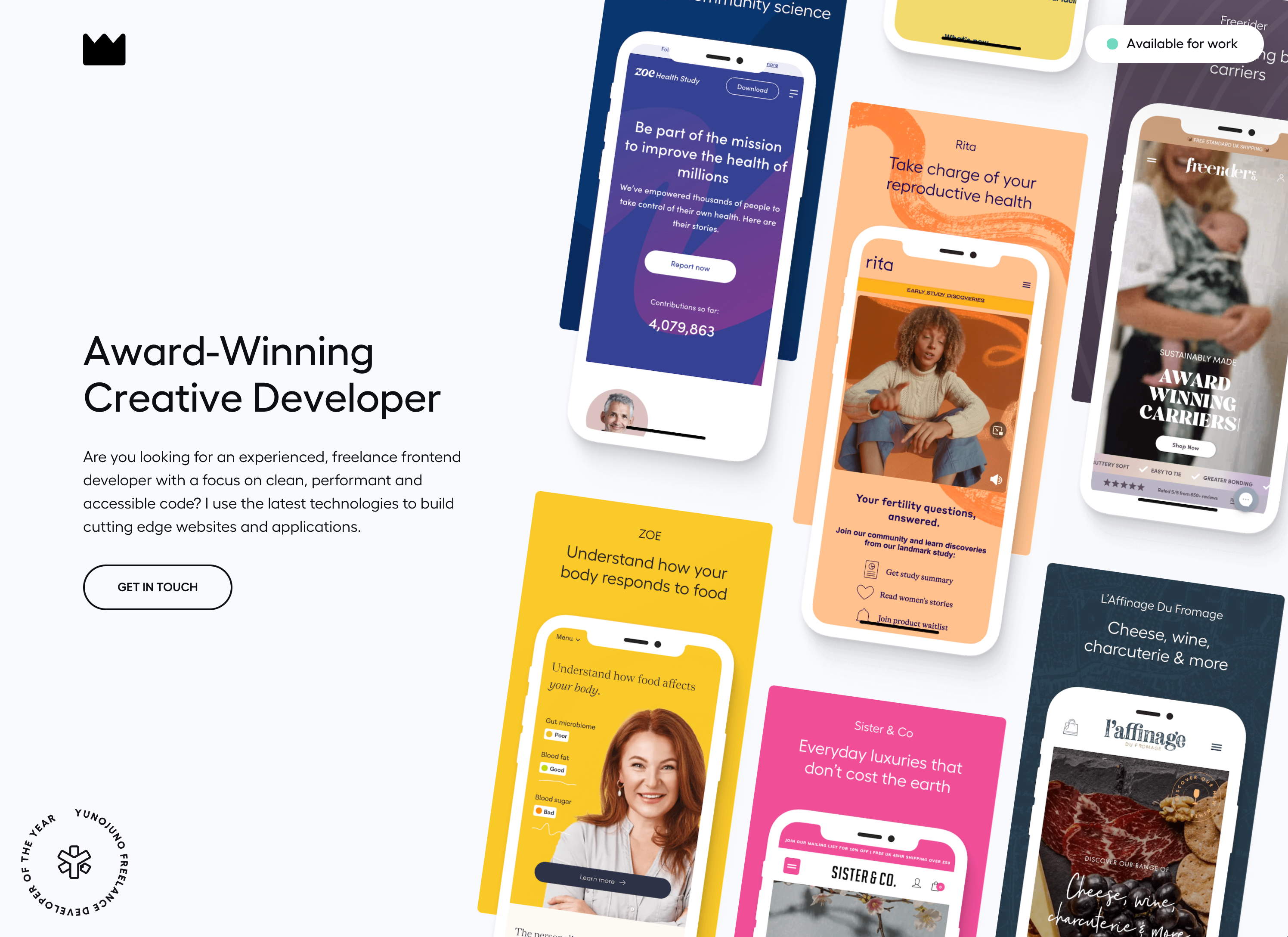 Hannah King - made with Sanity.io