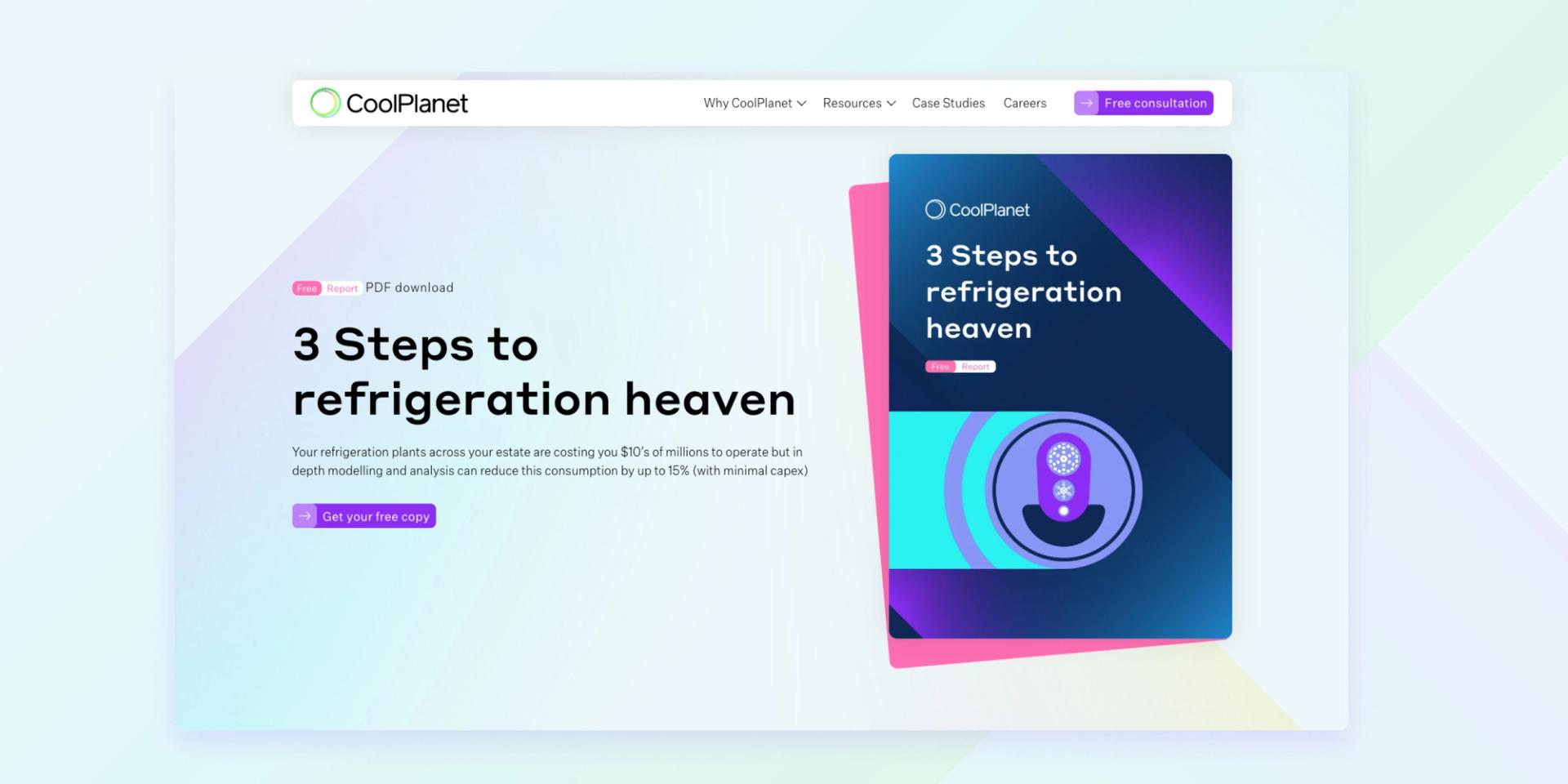 CoolPlanet Marketing website - made with Sanity.io