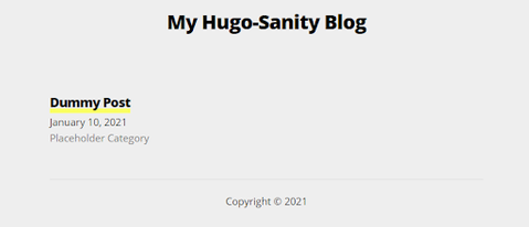 Integrating Sanity and Hugo with Netlify Plugins | Sanity.io guide