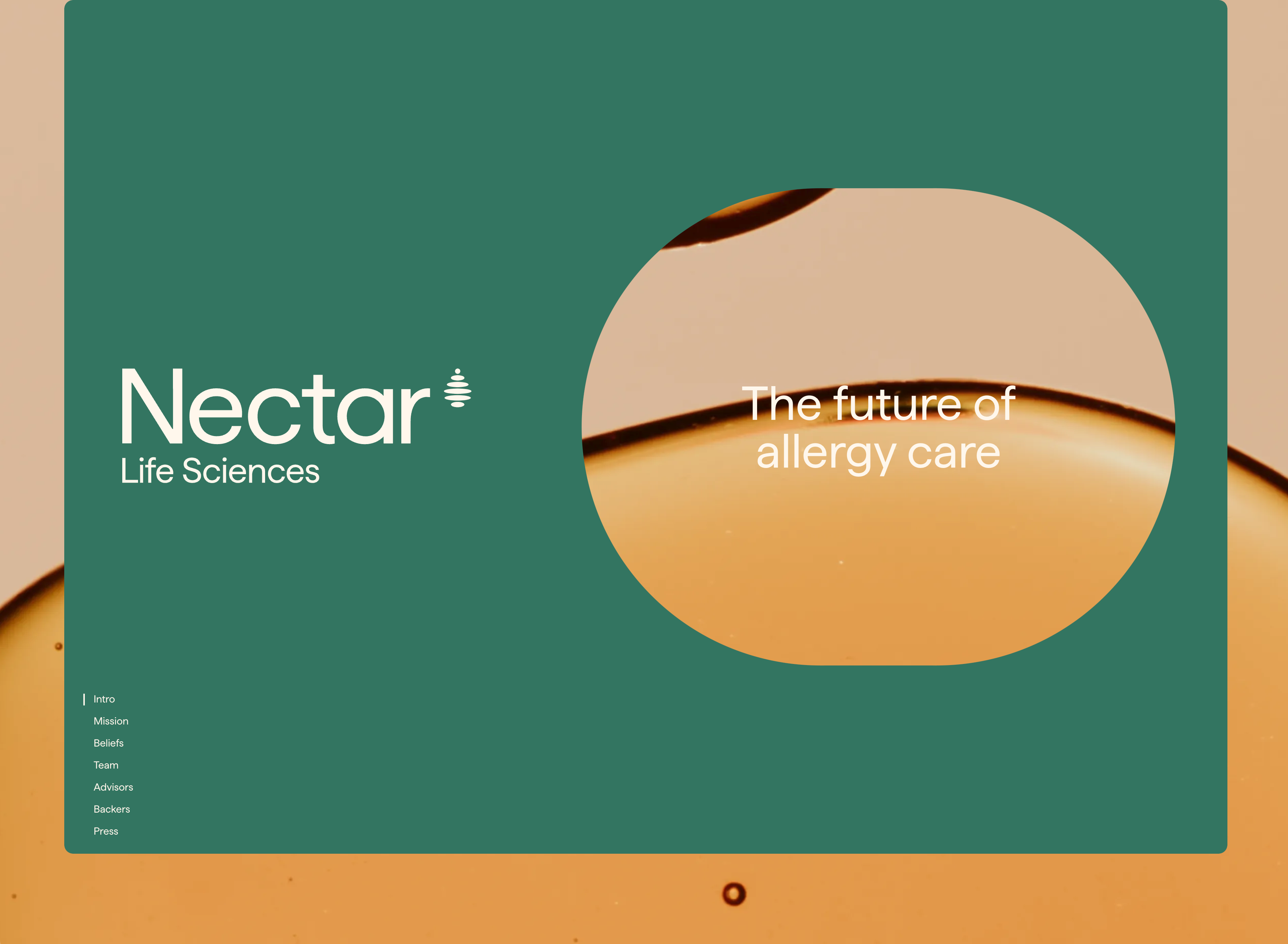 Nectar Life Sciences - made with Sanity.io