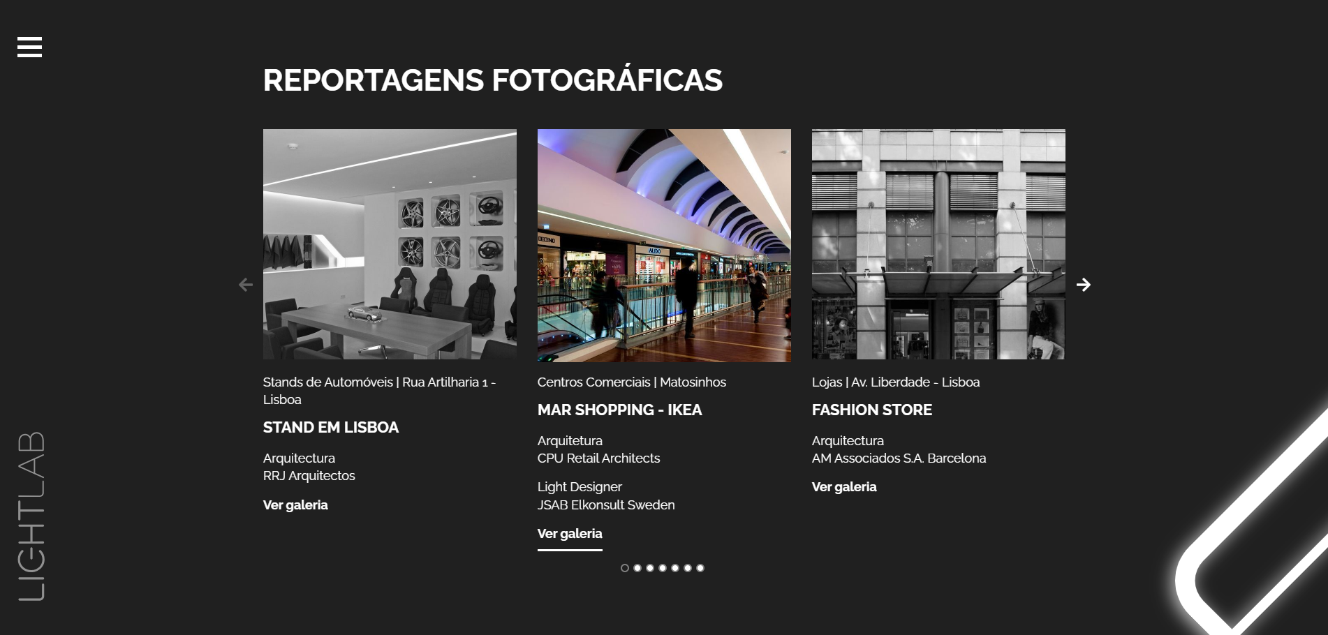 LightLab - made with Sanity.io