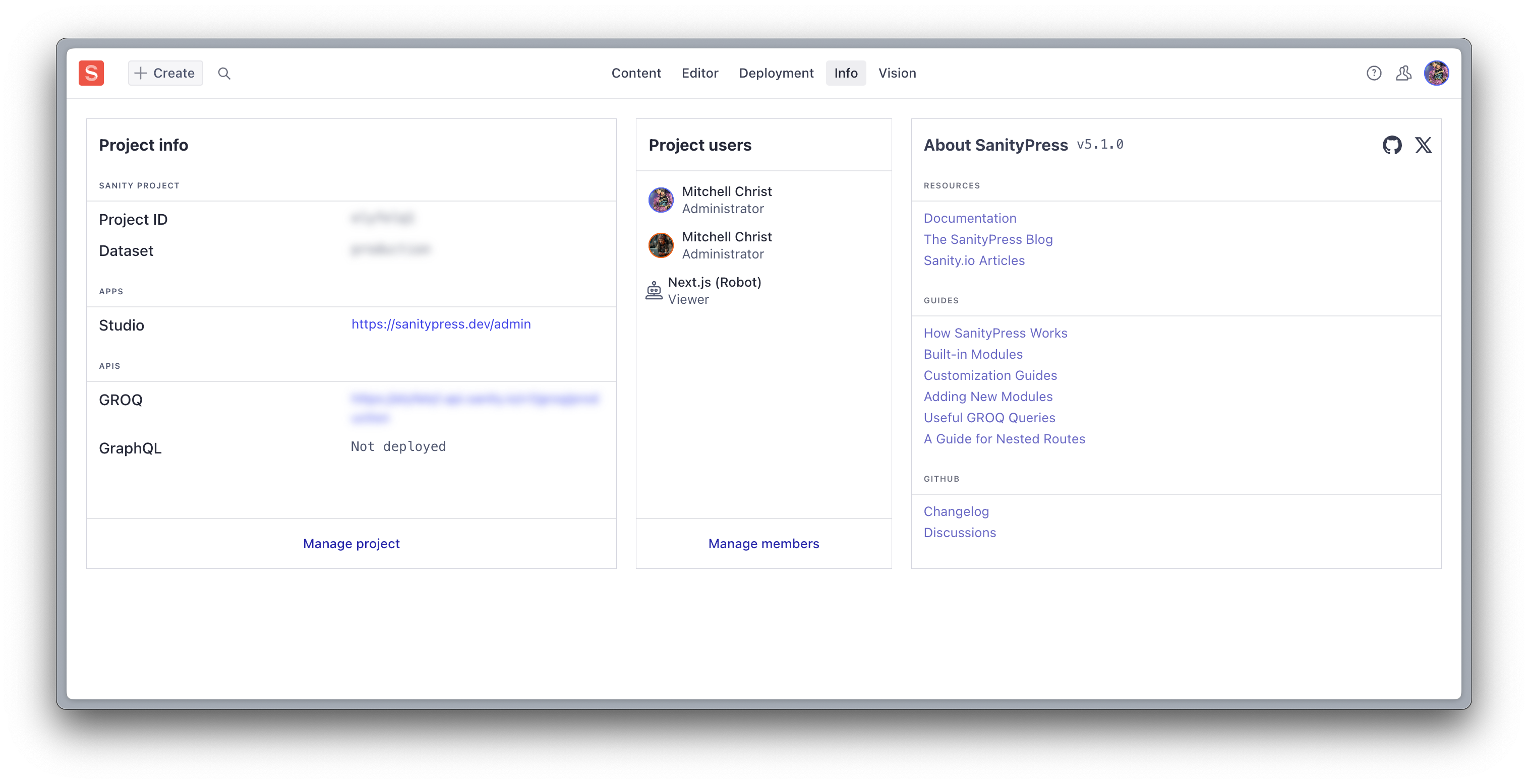 SanityPress 🖤 A Customizable Next.js + Sanity.io Starter Templat... - made with Sanity.io