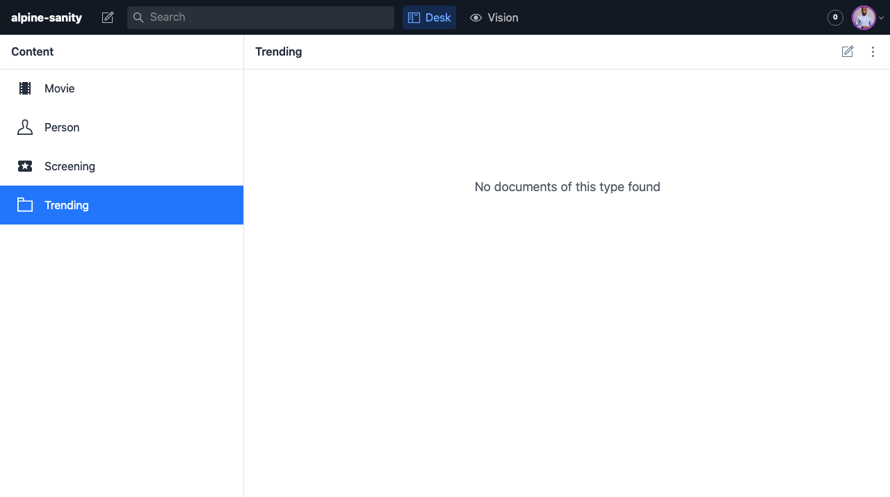 Add Alpine.js to your Node Application | Sanity.io guide