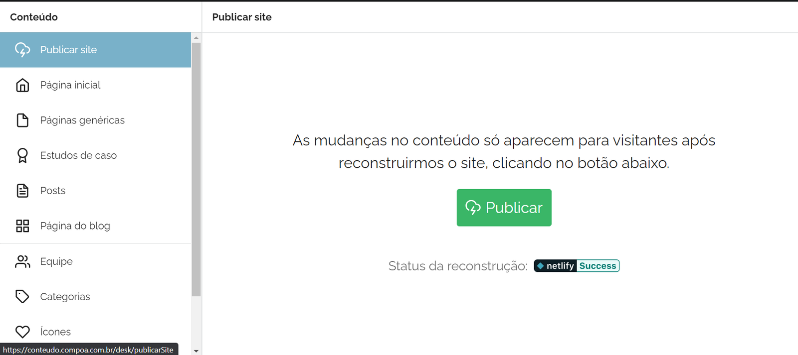Compoá - made with Sanity.io