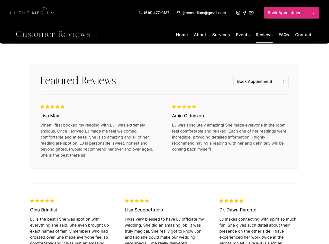 LJ The Medium - made with Sanity.io