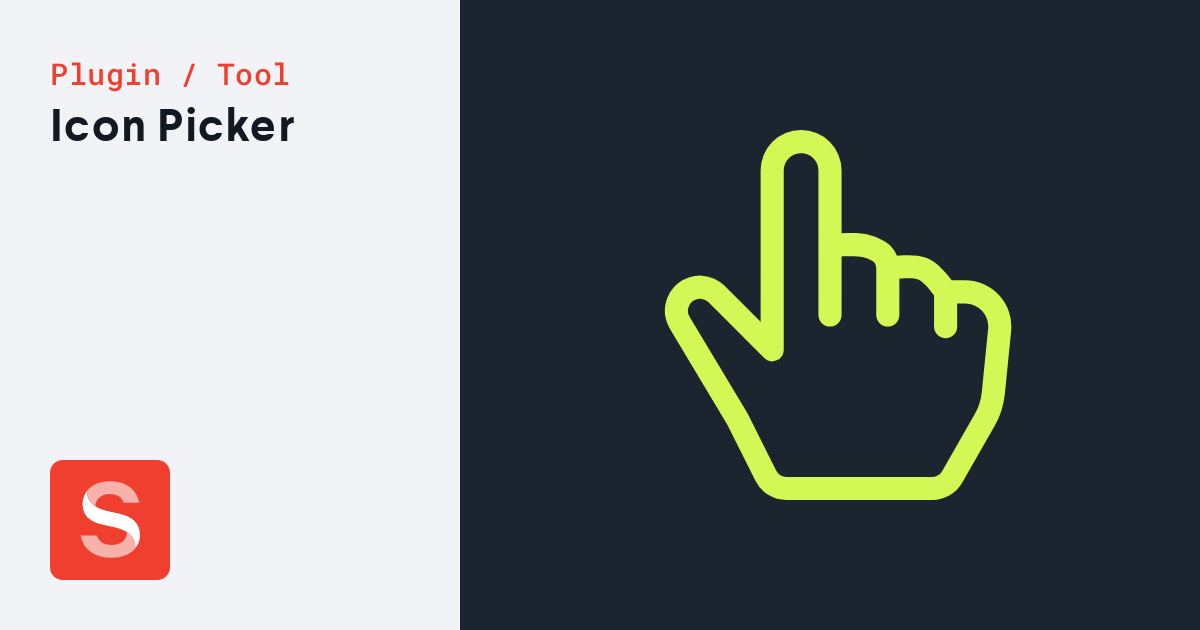 Icon Picker | Sanity.io plugin