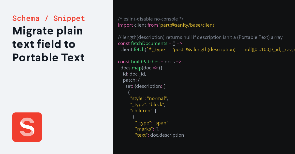 Nested navigation structure - Sanity.io schema