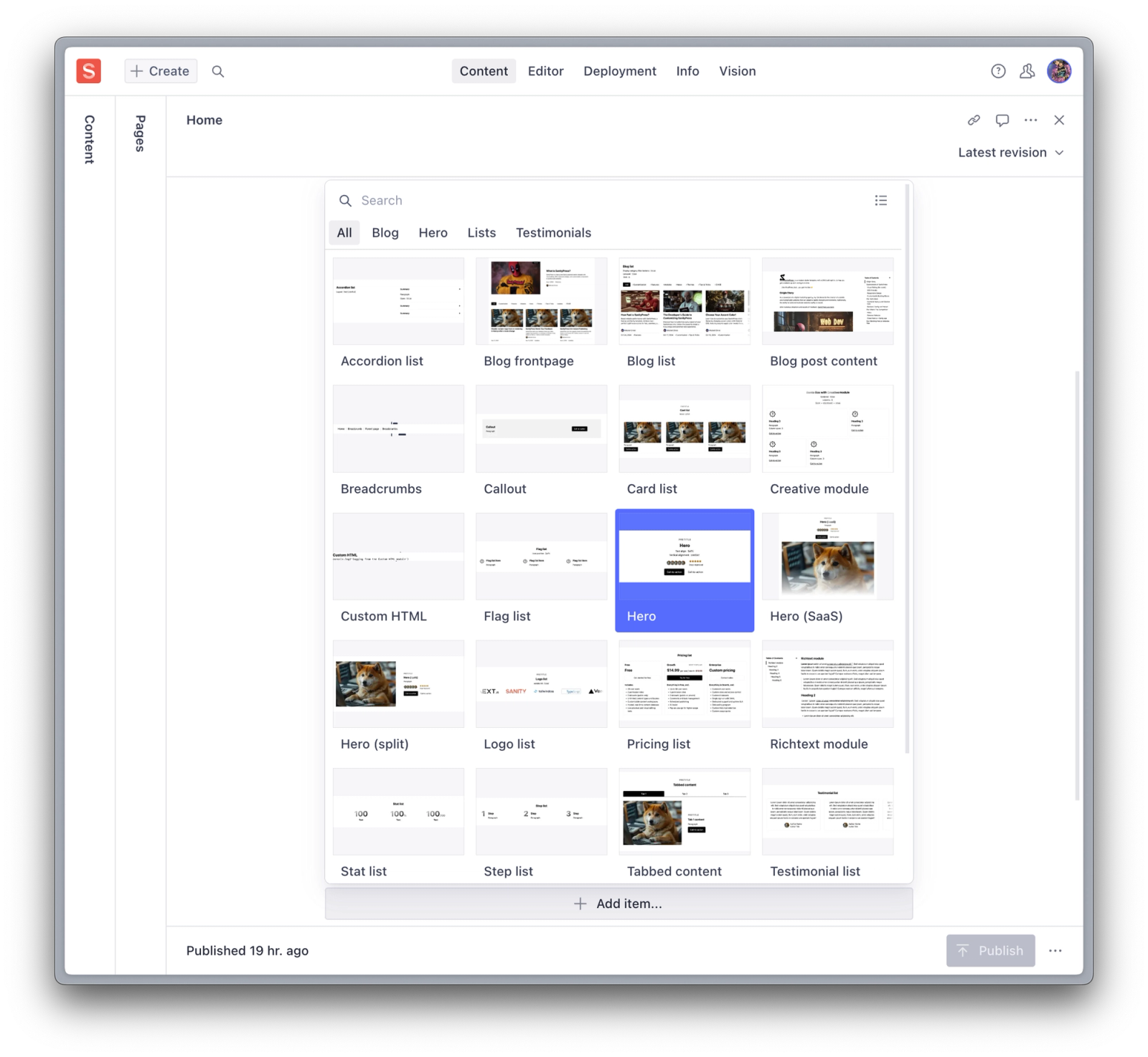 SanityPress 🖤 A Customizable Next.js + Sanity.io Starter Templat... - made with Sanity.io