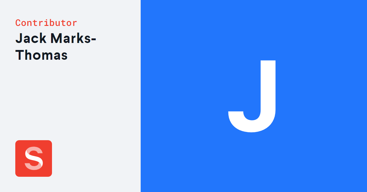 Jack Marks-Thomas's profile & content on Sanity.io