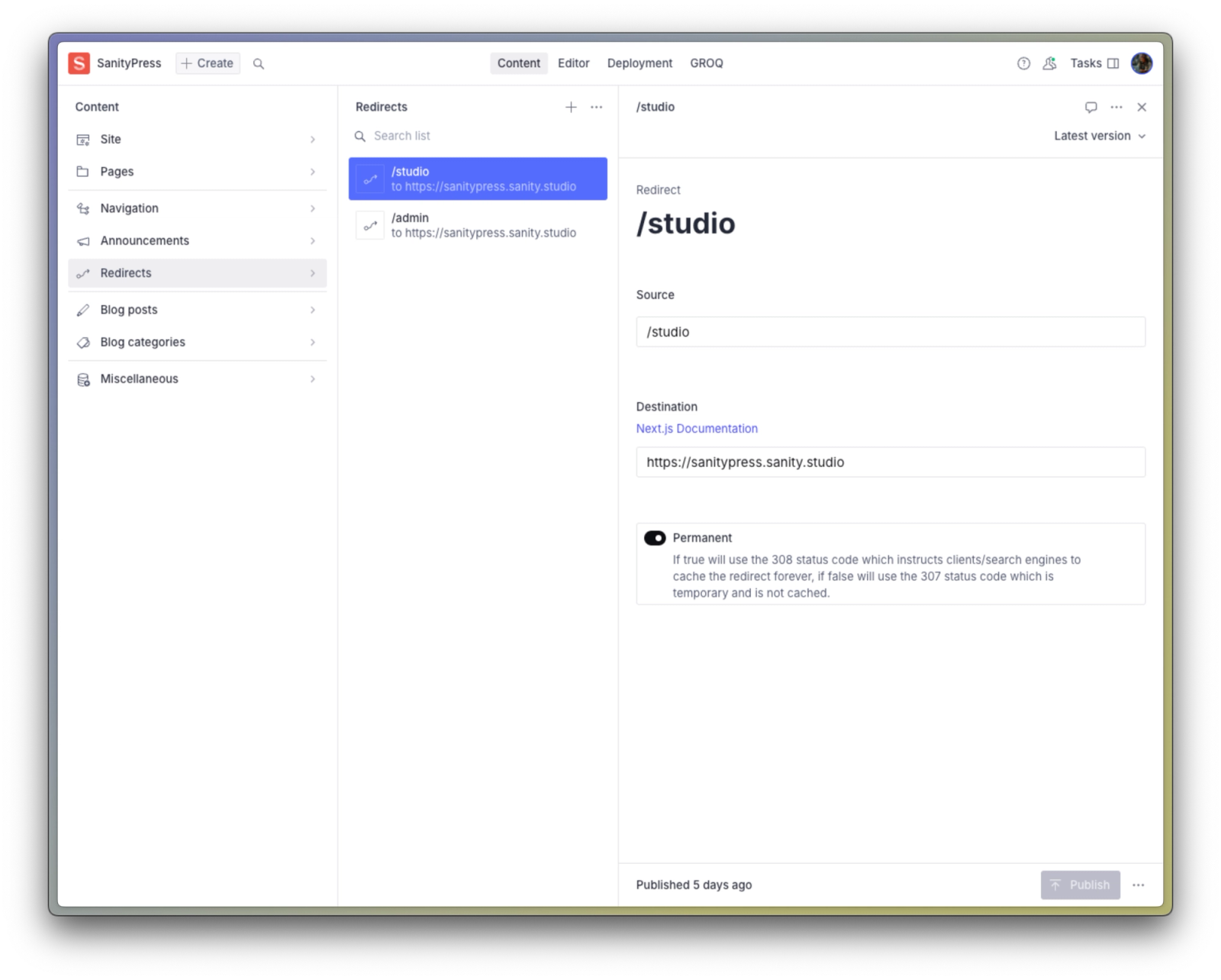 SanityPress 🖤 A Customizable Next.js + Sanity.io Starter Templat ...