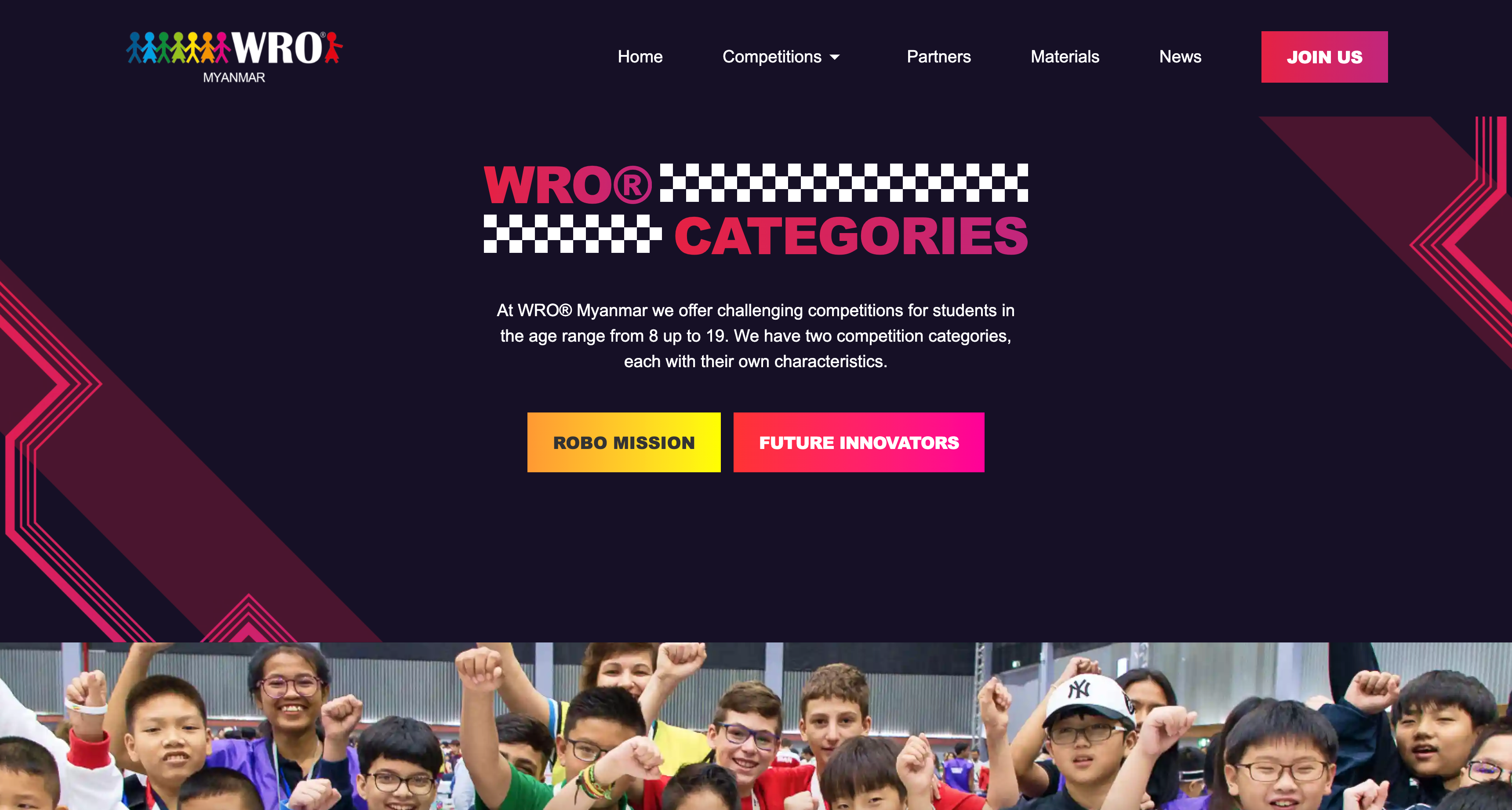 WRO Myanmar - made with Sanity.io