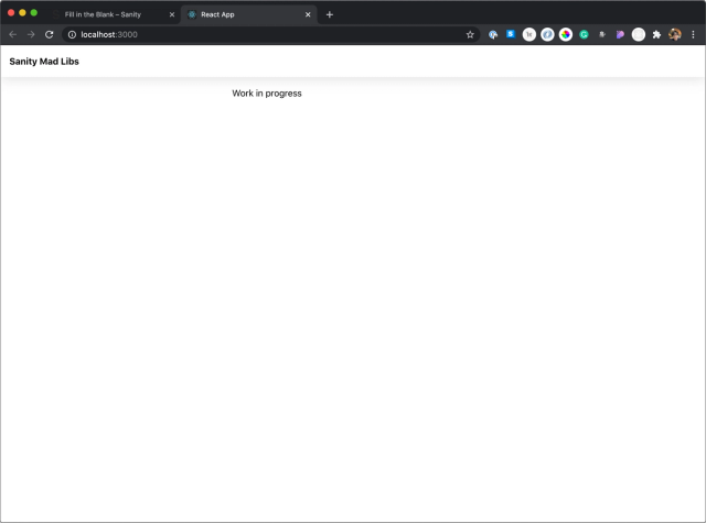 Make a Progressive Web App with React | Sanity.io guide
