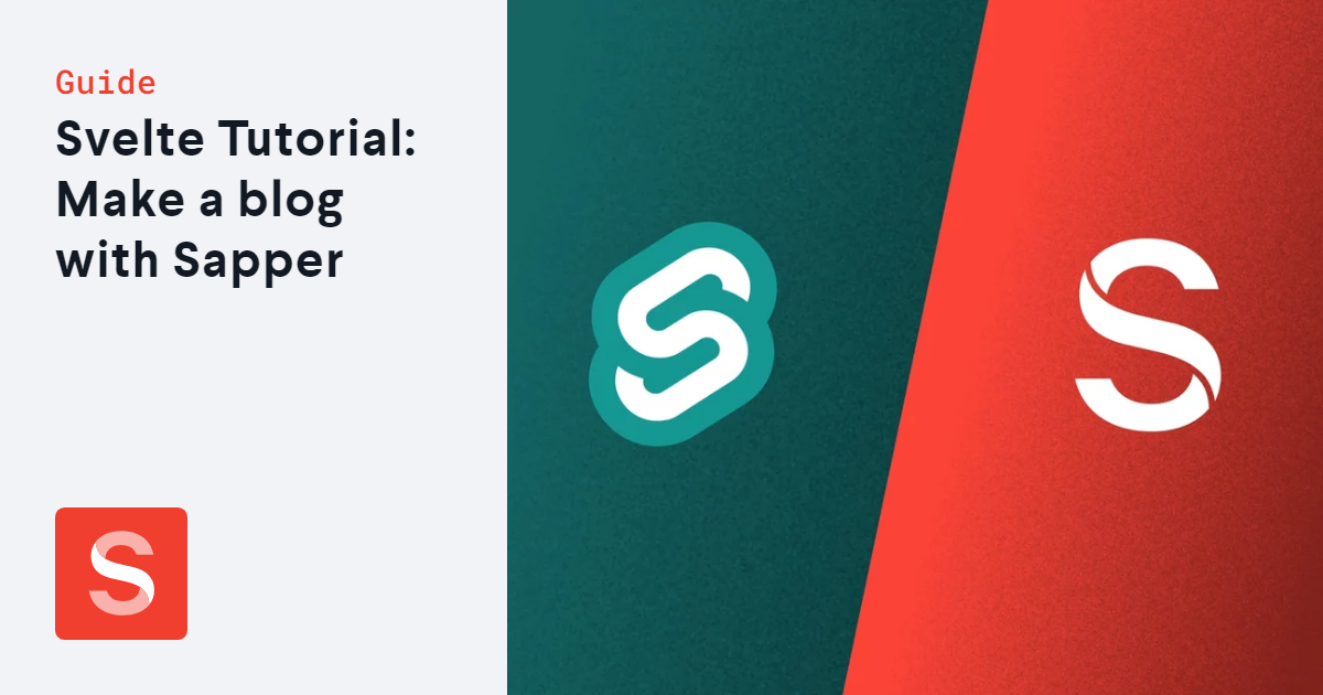 Svelte Tutorial Make A Sapper Blog With Sanity