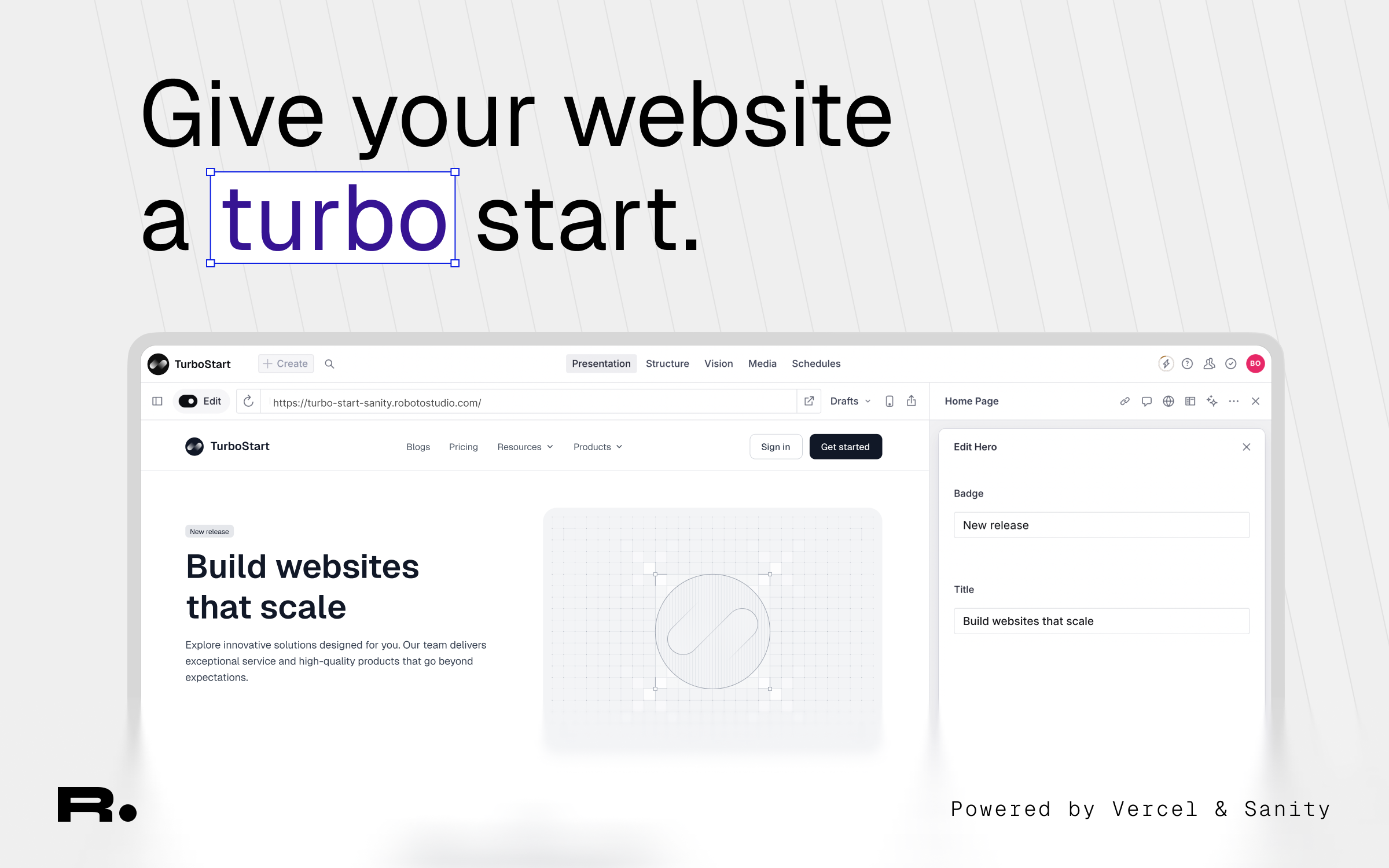 Sanity templates: get up and running in minutes