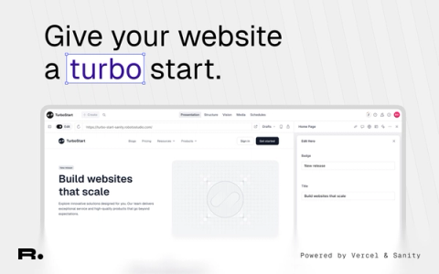 Sanity templates: get up and running in minutes