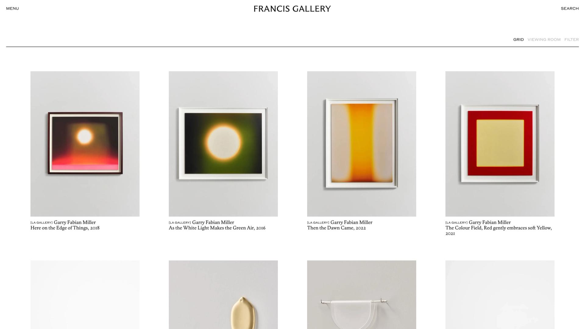 Francis Gallery - made with Sanity.io