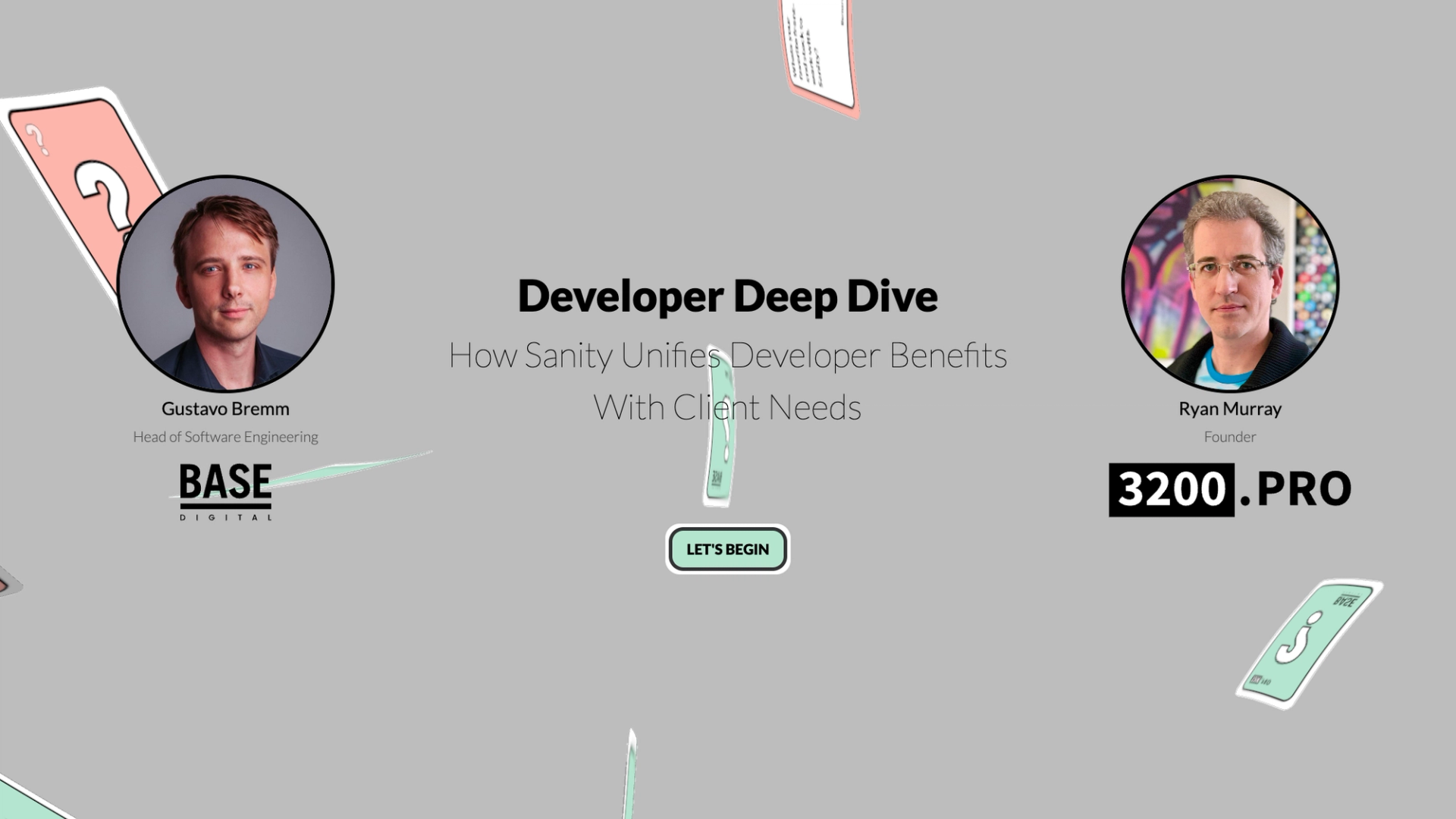 Sanity Meetup presentation - made with Sanity.io
