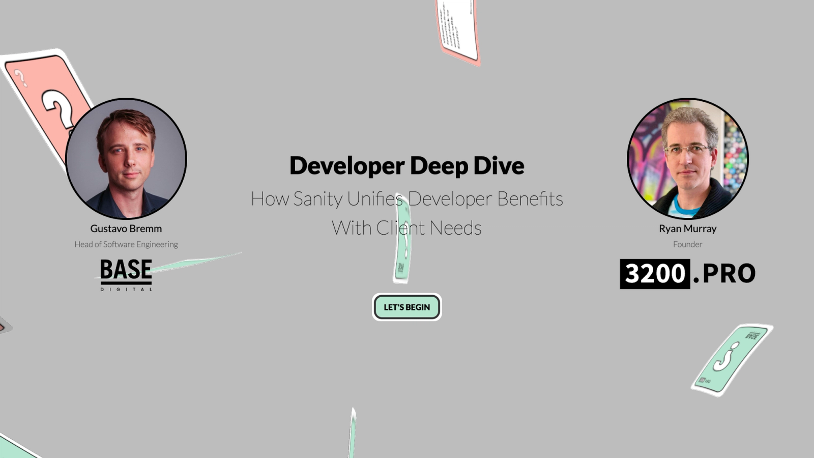 Sanity Meetup presentation - made with Sanity.io