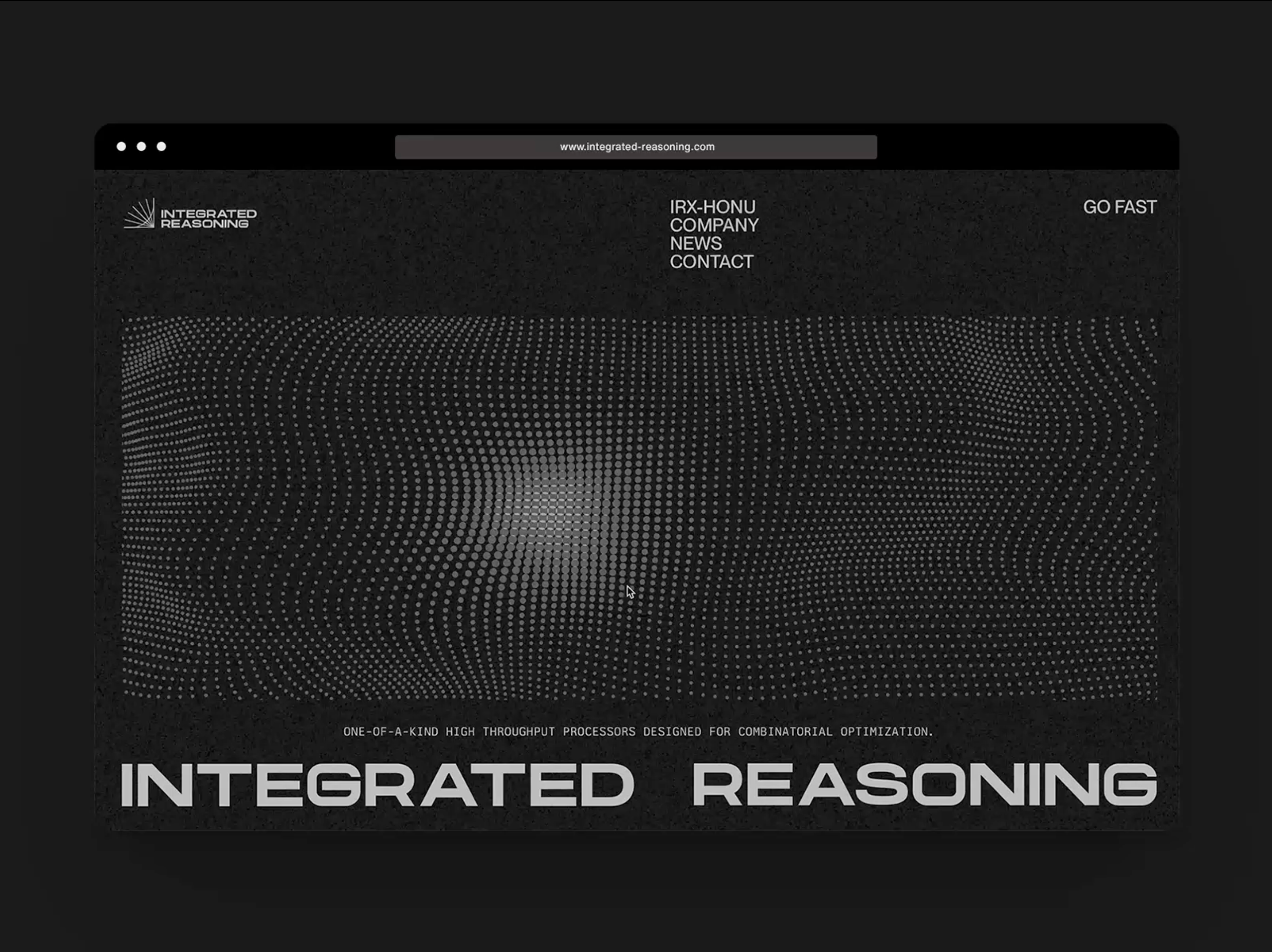 Integrated Reasoning - made with Sanity.io