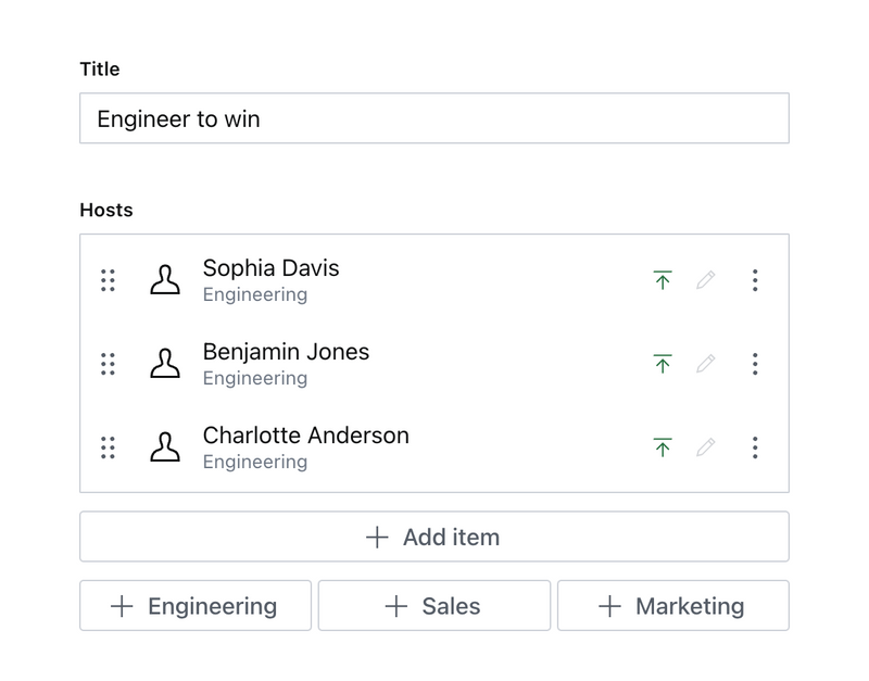 Create an array input field with selectable templates | Sanity.io guide Create an array input field with selectable templates | Sanity.io guide