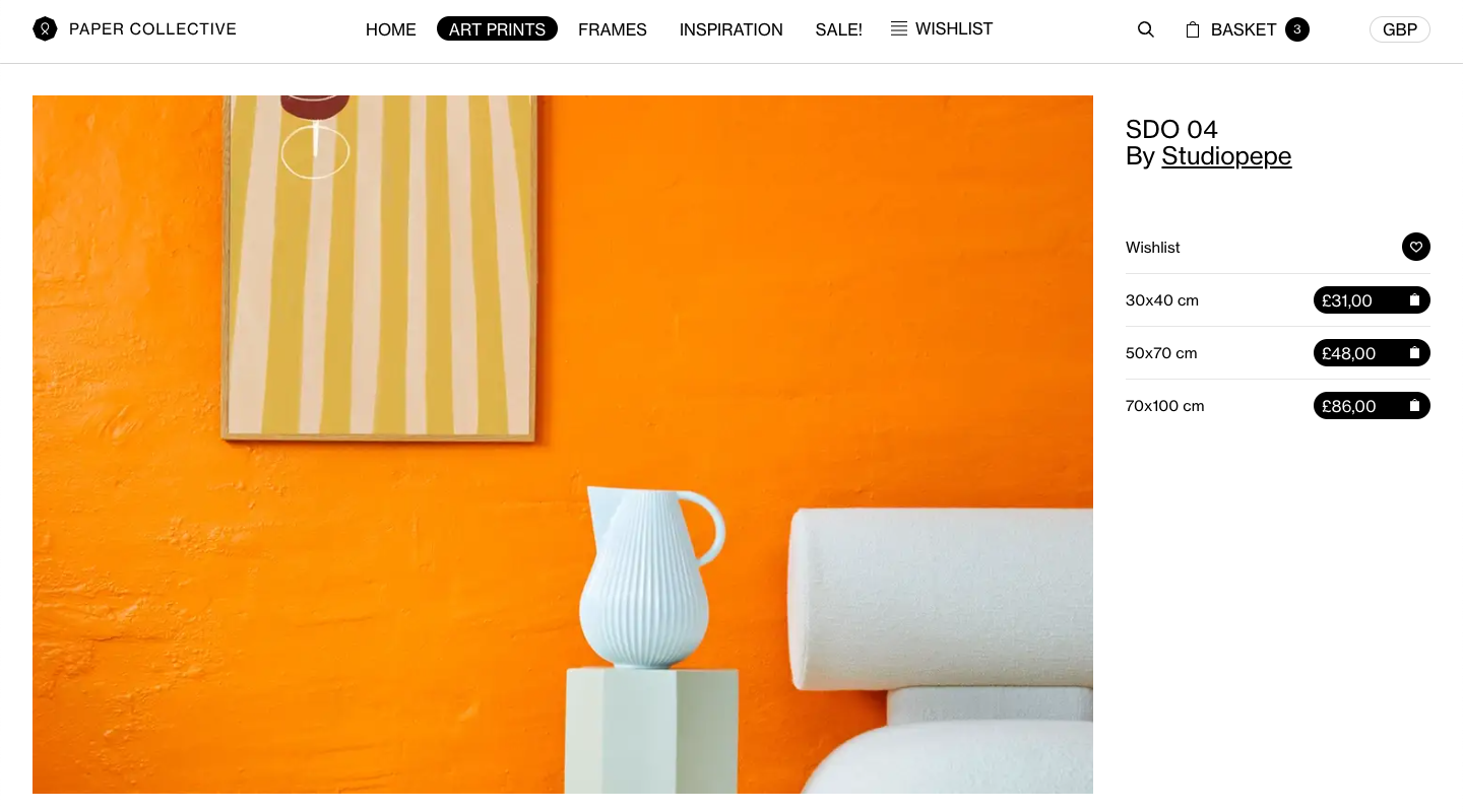 Paper Collective — E-commerce store - made with Sanity.io