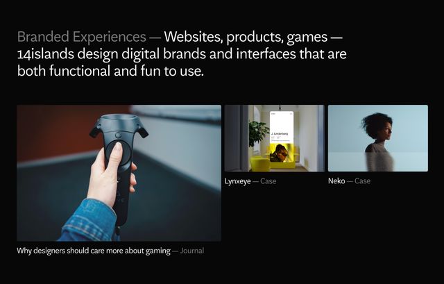 14islands V4 - made with Sanity.io