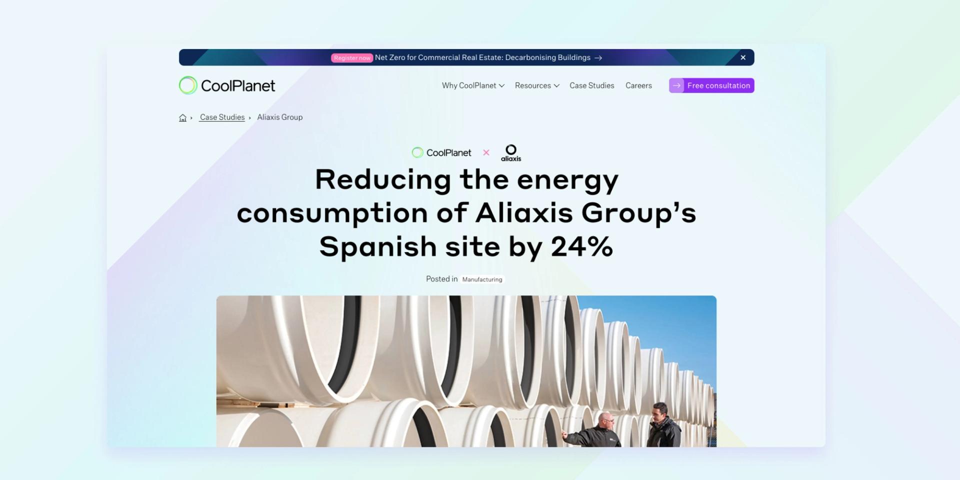 CoolPlanet Marketing website - made with Sanity.io