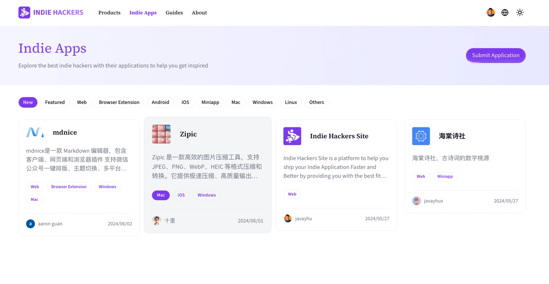 Indie Hackers - made with Sanity.io