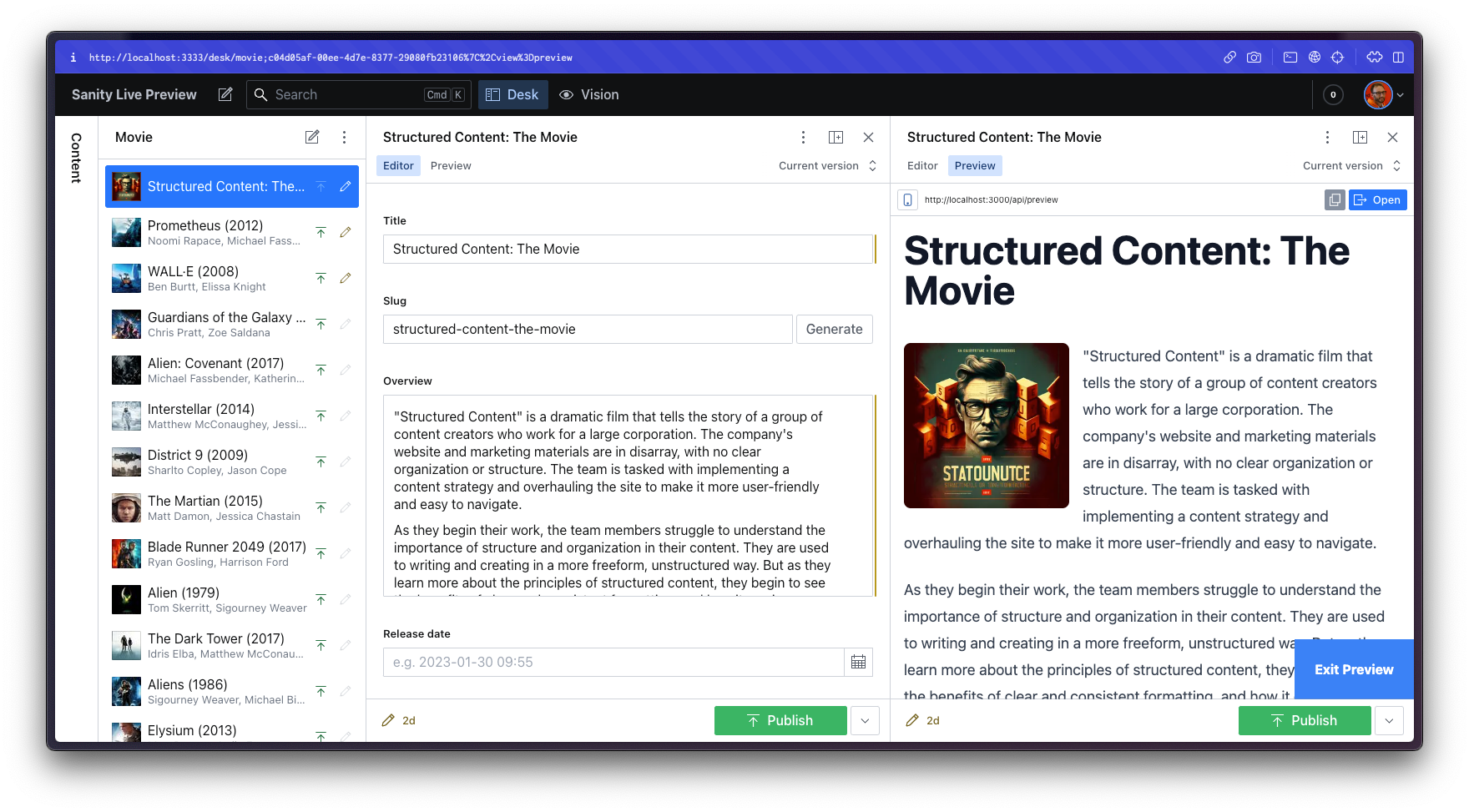 Live Preview with Next.js and Sanity Studio: A Complete Guide | Sanity ...