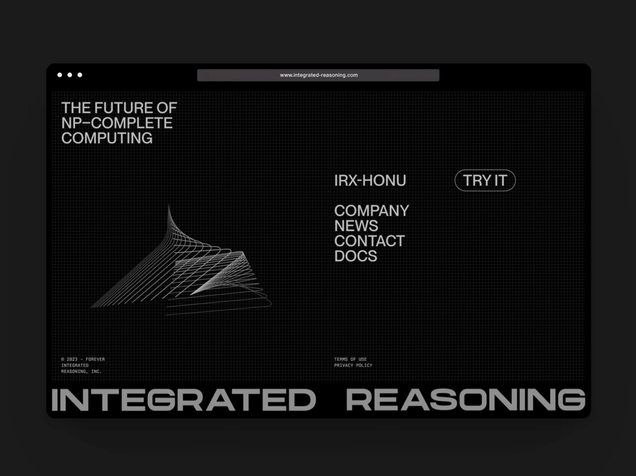 Integrated Reasoning - made with Sanity.io