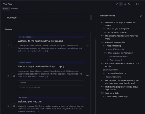 Plugins and Tools for Sanity.io
