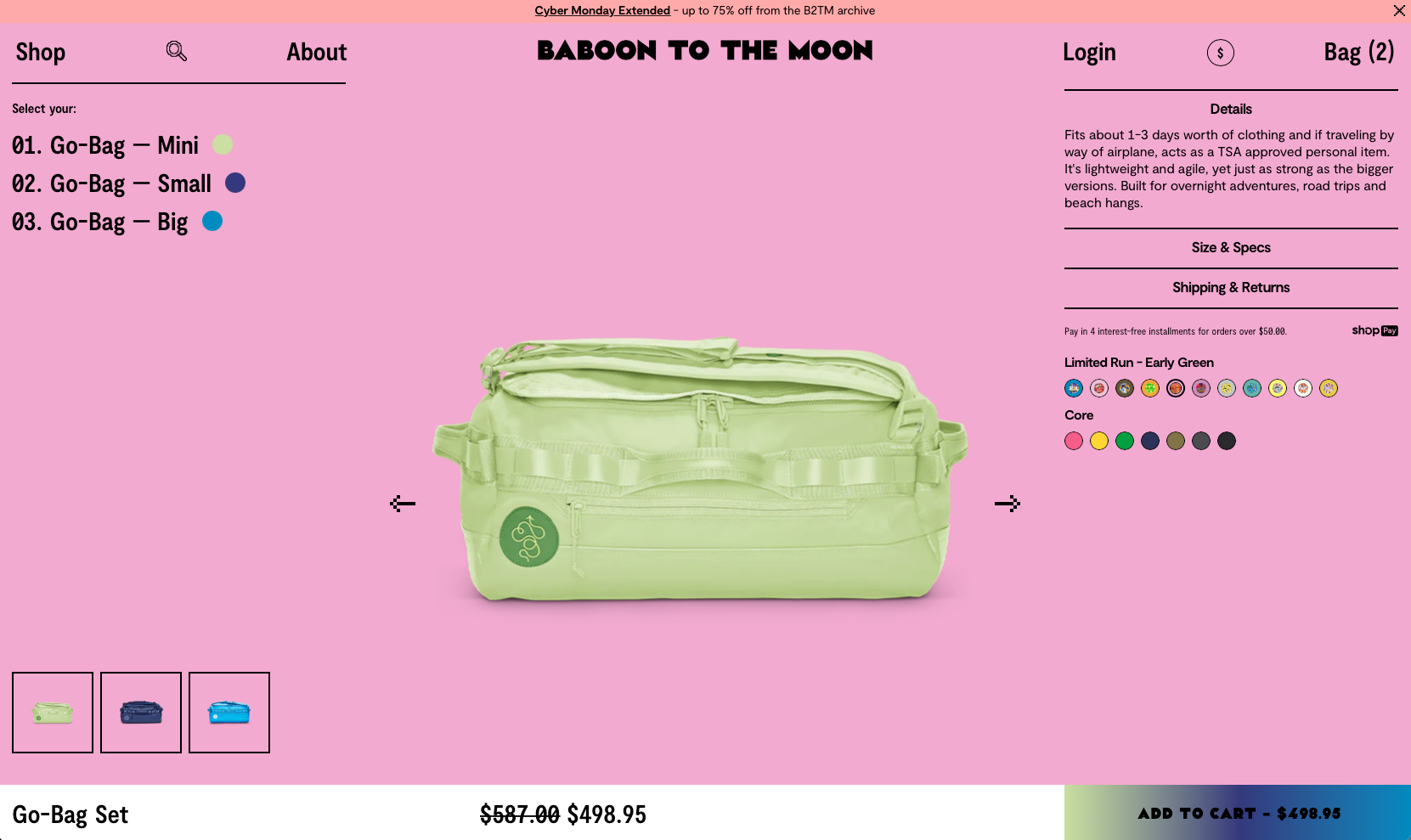Baboon To The Moon Discount Code