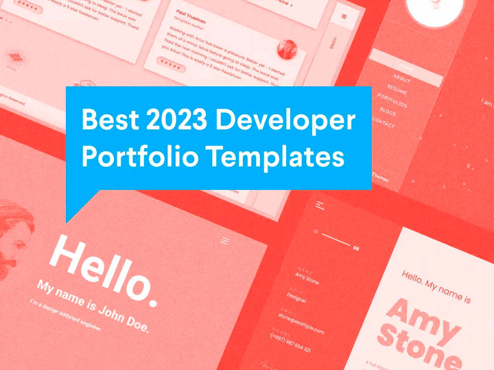 6 Best Web Developer Portfolio Templates (2023 Update)