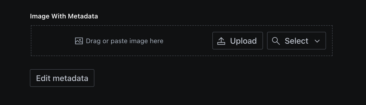 Learn how to build an awesome image custom input component for metadata