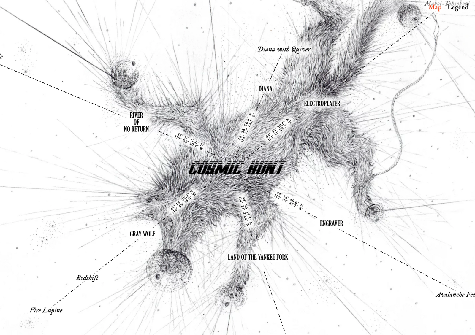 Matthew Barney – Cosmic Hunt - made with Sanity.io