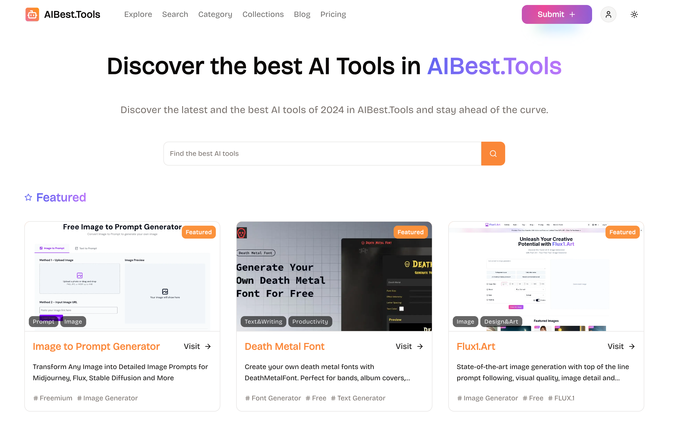 AI Best Tools - made with Sanity.io