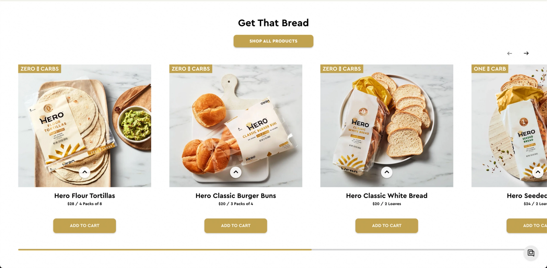 Hero Bread - made with Sanity.io