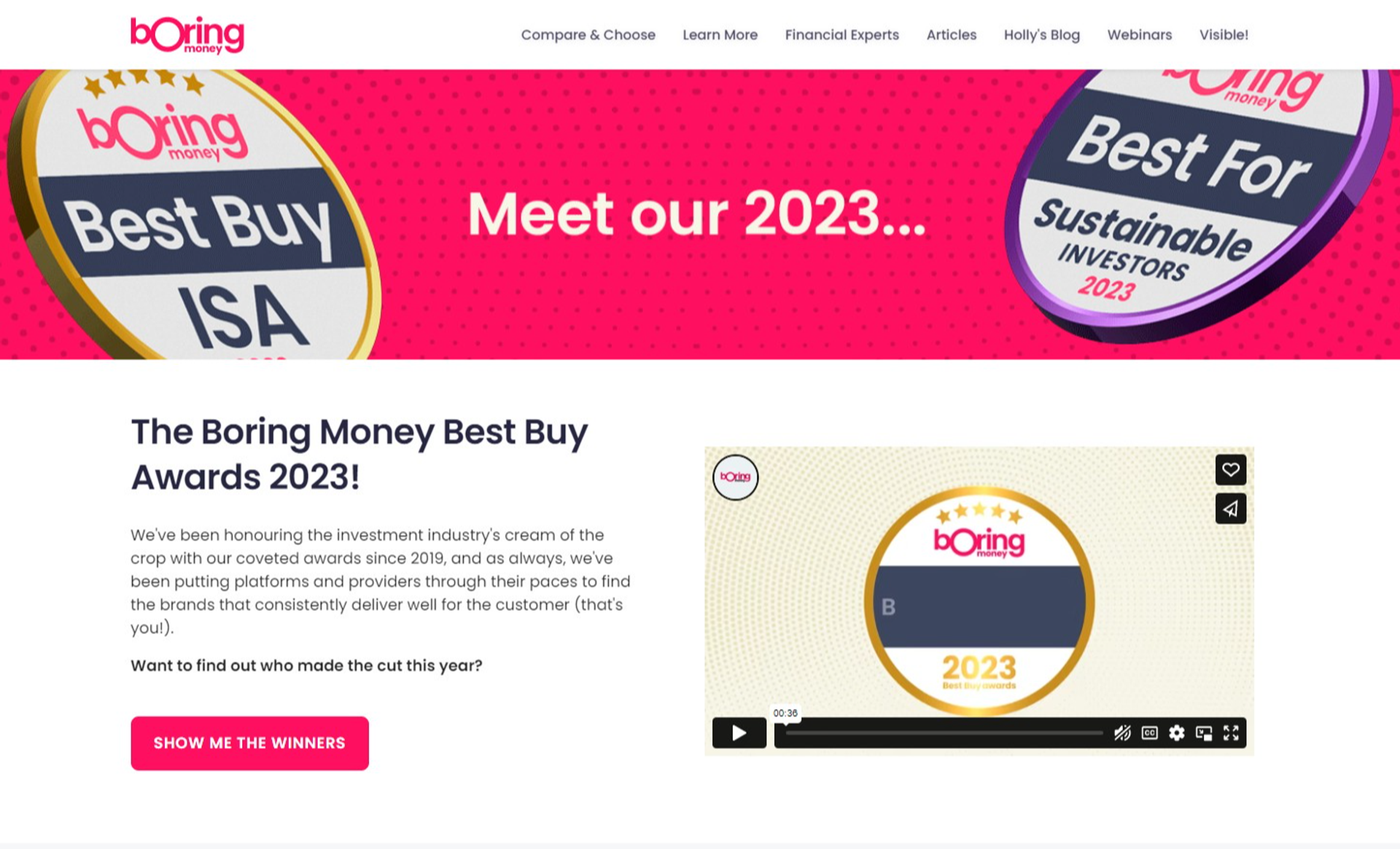 Boring Money - made with Sanity.io